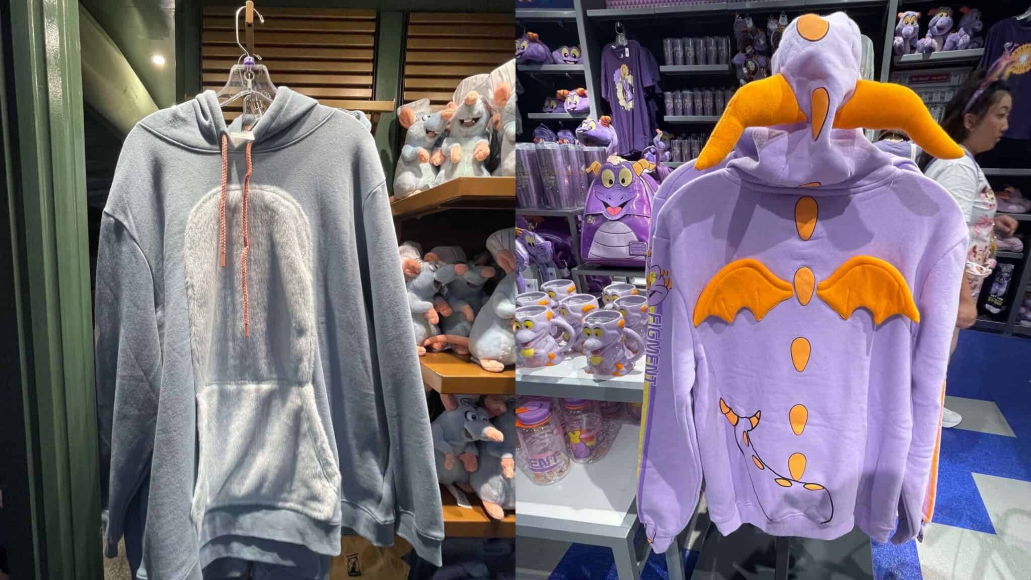 Cozy Up with Character: New Remy and Figment Hoodies Bring Disney Magic ...