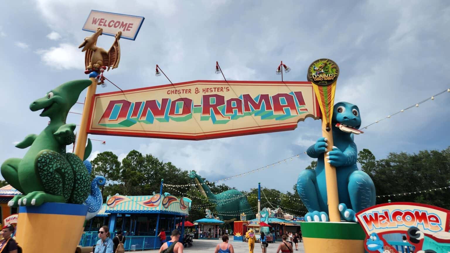 Dino-Rama Entrance Sign at Disney’s Animal Kingdom is Officially Gone ...