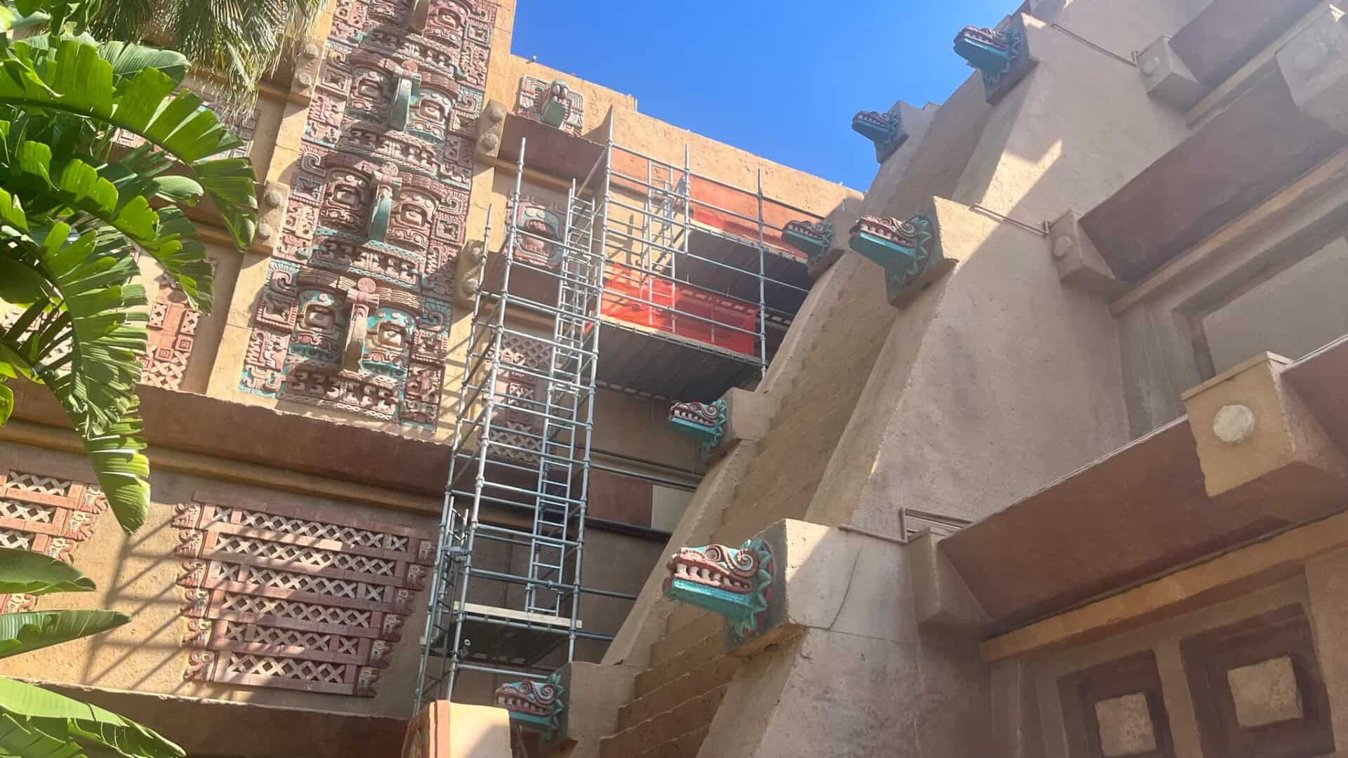 Disney Begins Repainting Work on EPCOT's Mexico Pavilion | Chip and Company