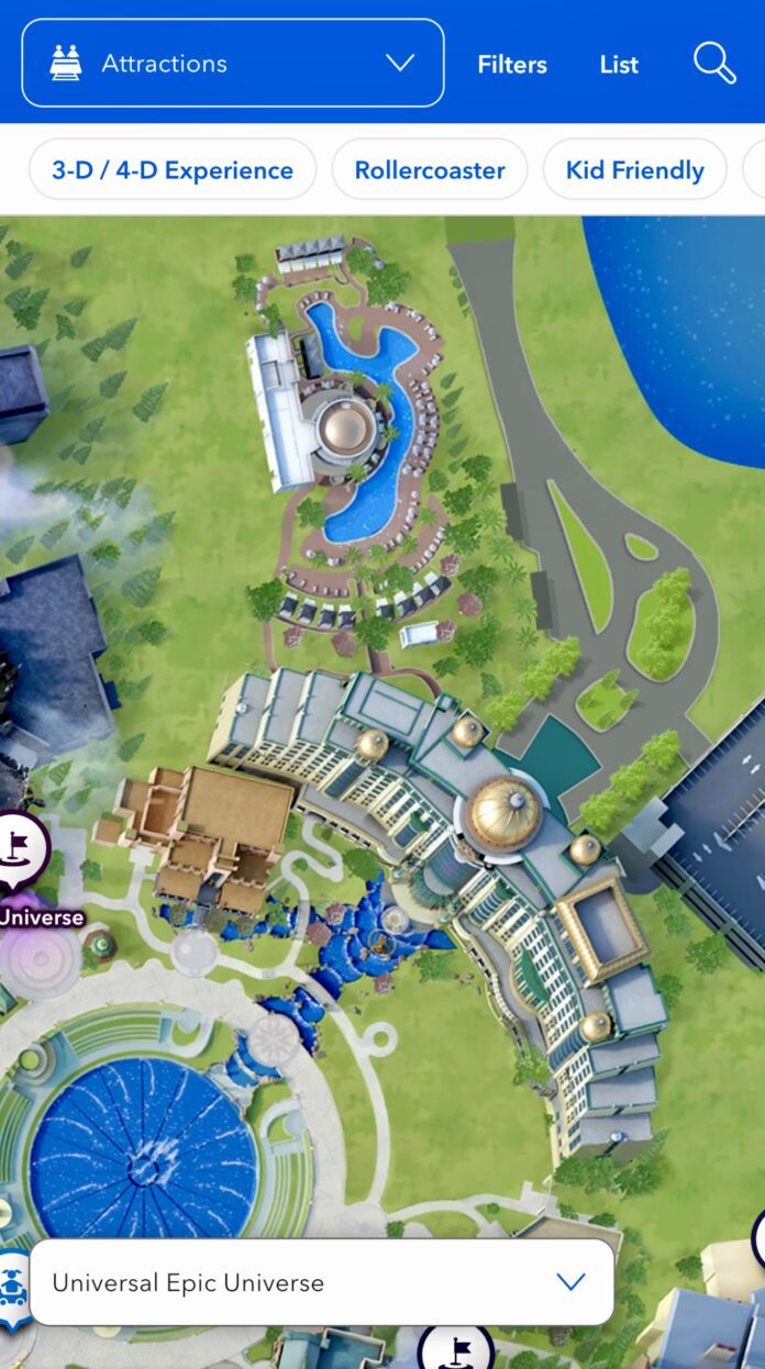 Epic Universe Park Map Now Showing in Universal Orlando App | Chip and ...