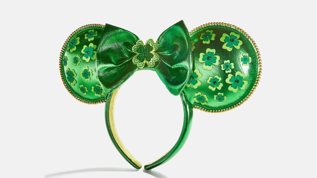 Luck of the Irish Meets Disney Magic With The Minnie Mouse Clover Ear ...