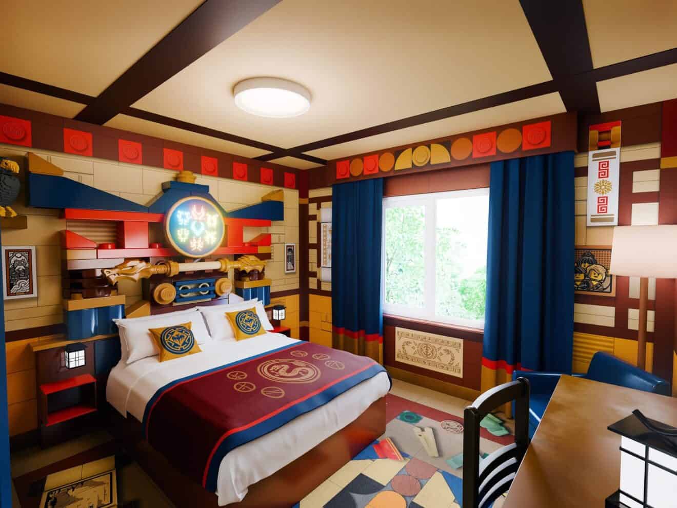 New LEGO NINJAGO hotels rooms coming to The LEGOLAND Hotel in Florida ...