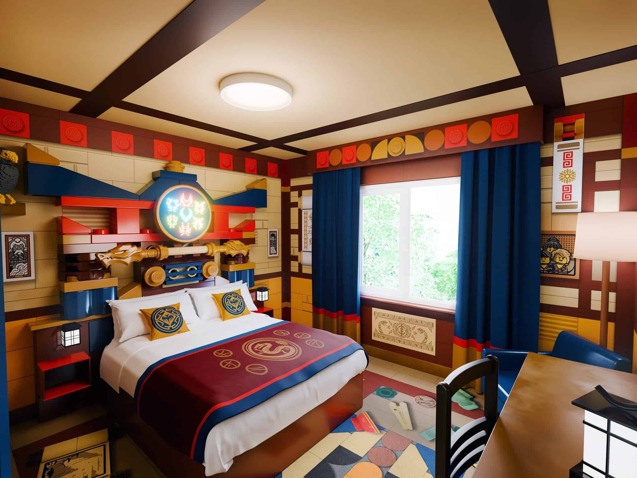 New LEGO NINJAGO hotels rooms coming to The LEGOLAND Hotel in Florida ...