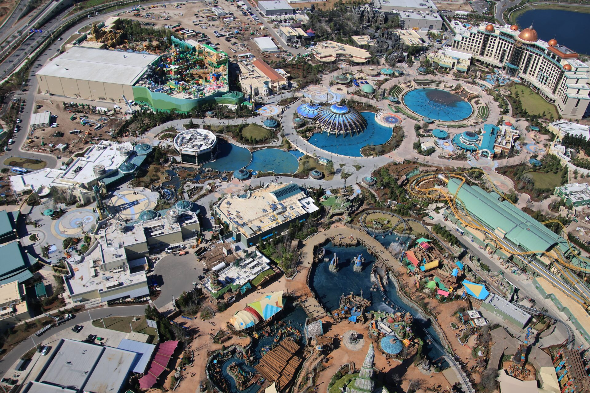 Video: Aerial View of a Near Completed Universal Orlando Epic Universe ...