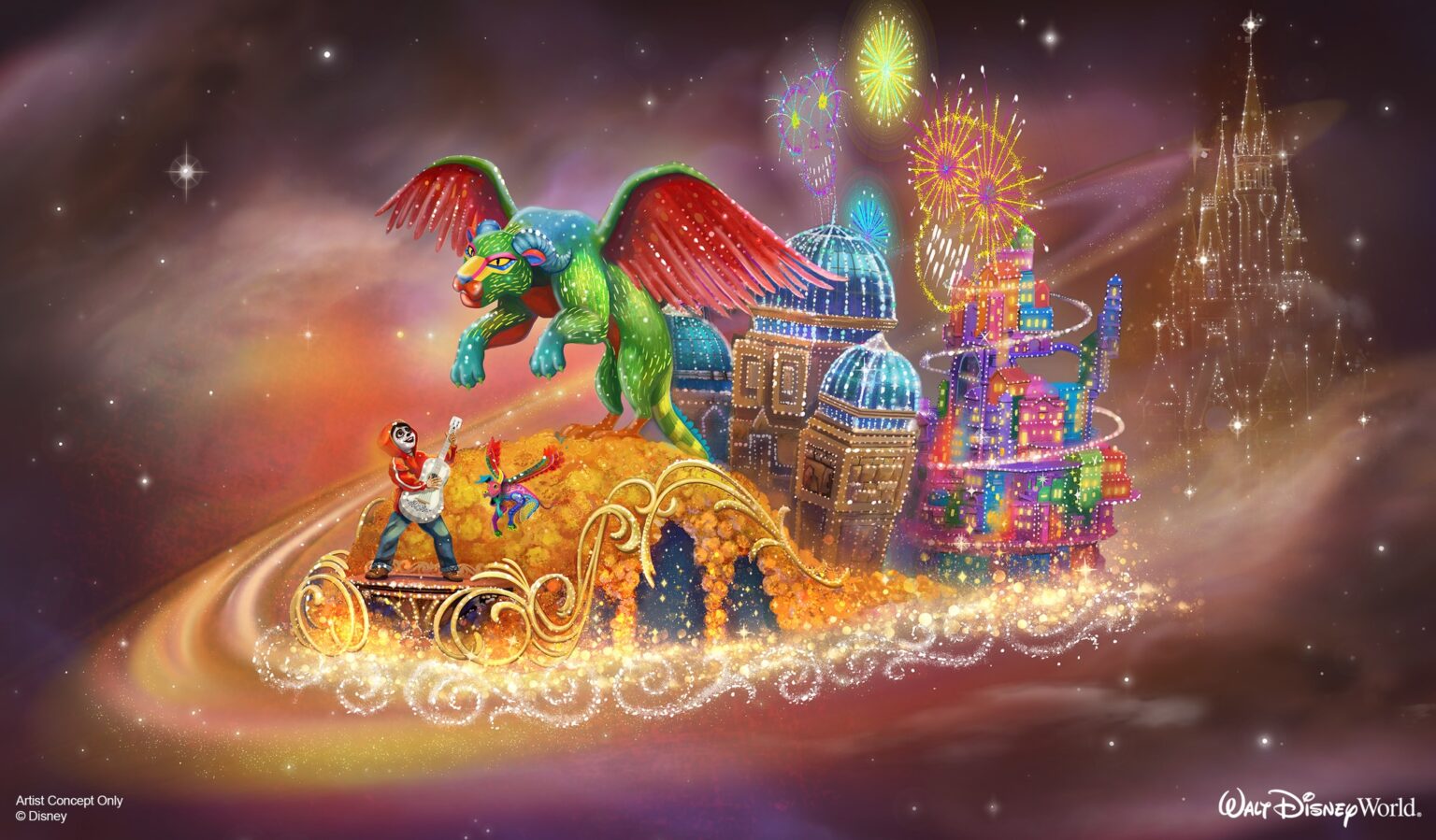 Disney Unveils "Coco" Float and Official Poster for New Magic Kingdom ...