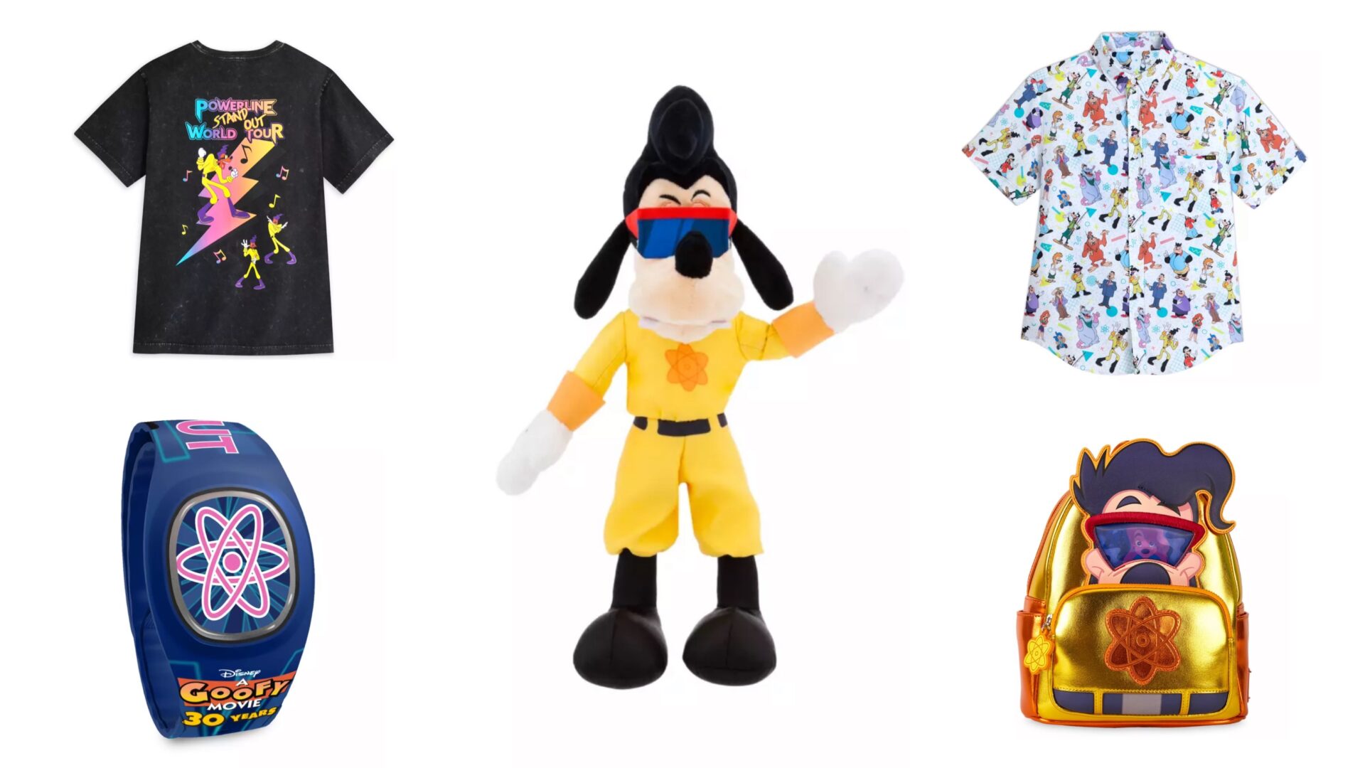 Stand Out! A Goofy Movie 30th Anniversary Merch Is Rocking The Disney ...