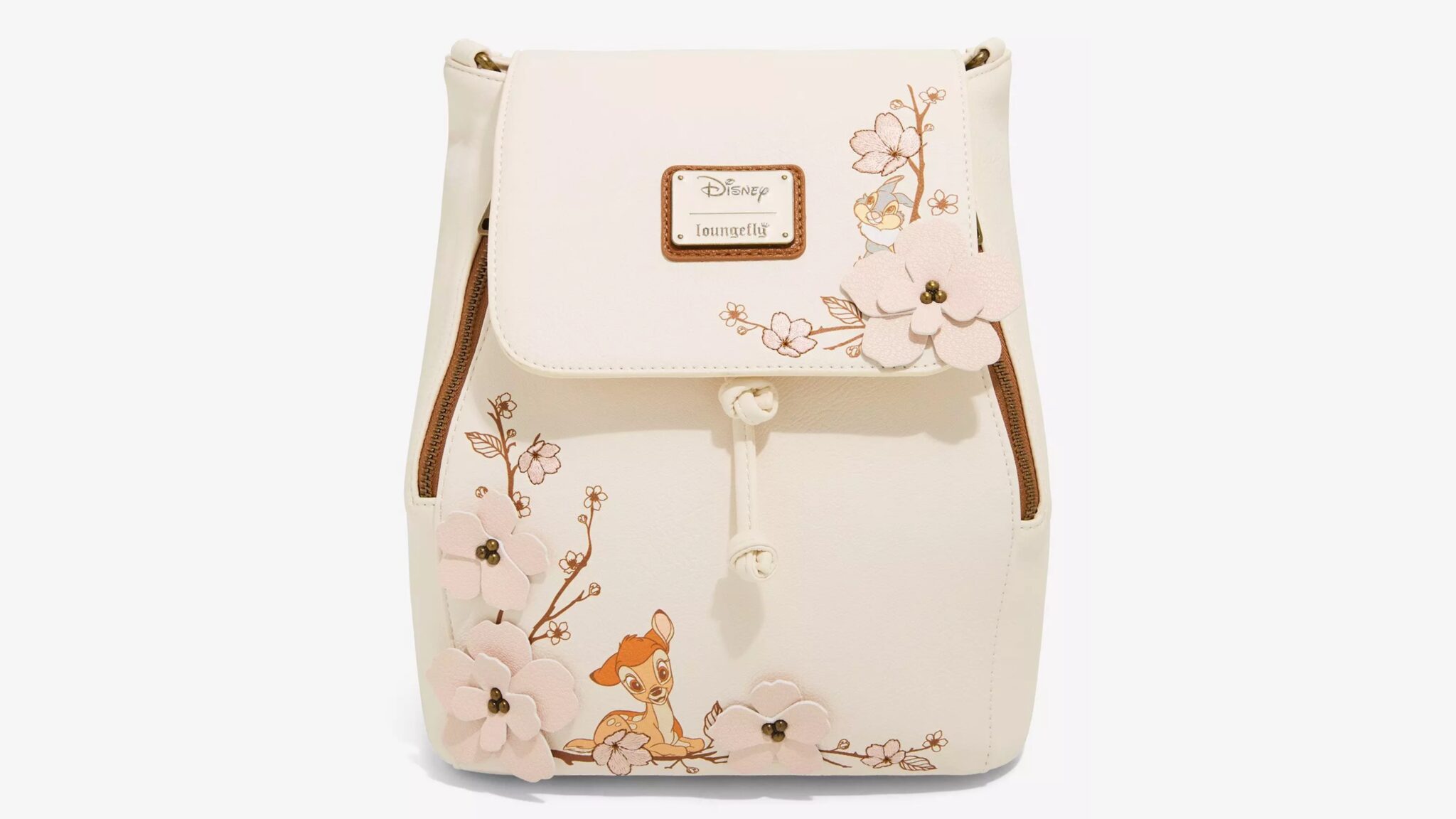 Forest Flair: The Bambi Cherry Blossom Flap Mini Backpack You Need ...