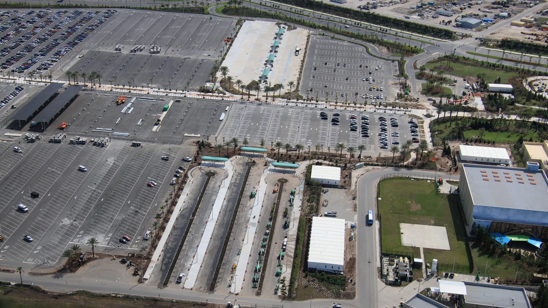 Universal Orlando's Epic Universe Parking Lot Receives Solar Panel ...