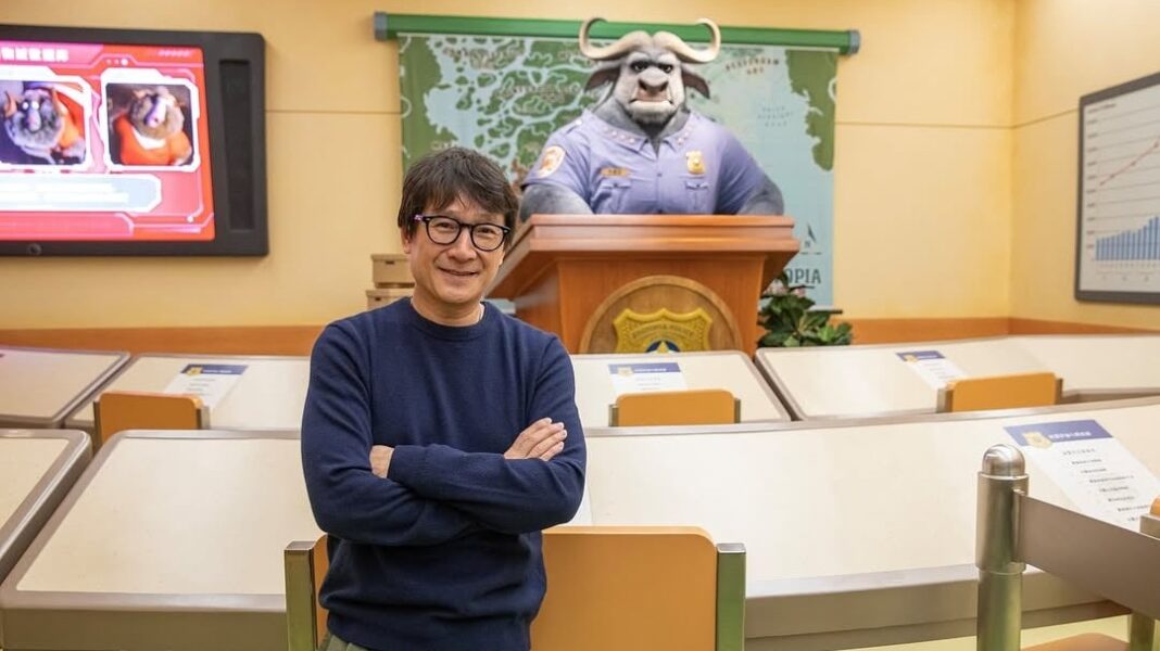 Actor Ke Huy Quan, Voice of Gary the Snake in ‘Zootopia 2’ Visits ...