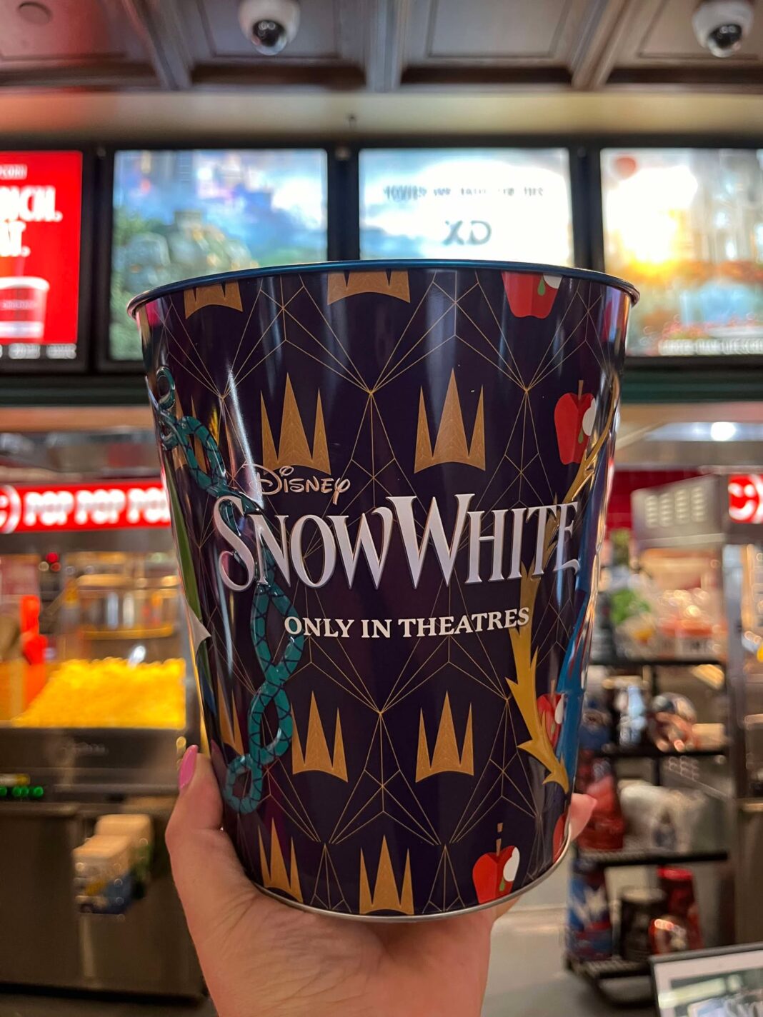First Look at the Snow White Merchandise Spotted at Cinemark Theaters ...