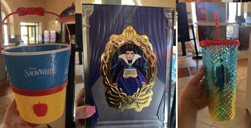 First Look at the Snow White Merchandise Spotted at Cinemark Theaters ...