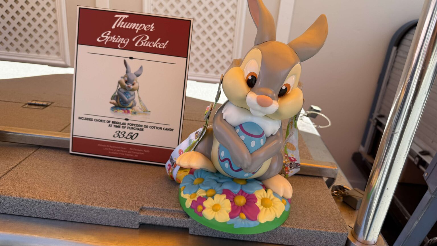 Closer Look at Thumper Popcorn Bucket Now Available in Disneyland ...