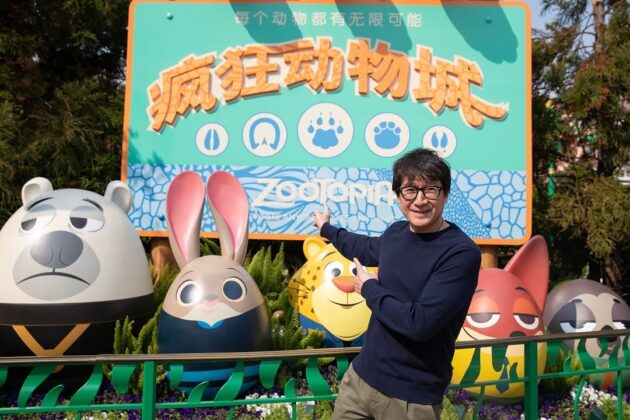Actor Ke Huy Quan, Voice of Gary the Snake in ‘Zootopia 2’ Visits ...