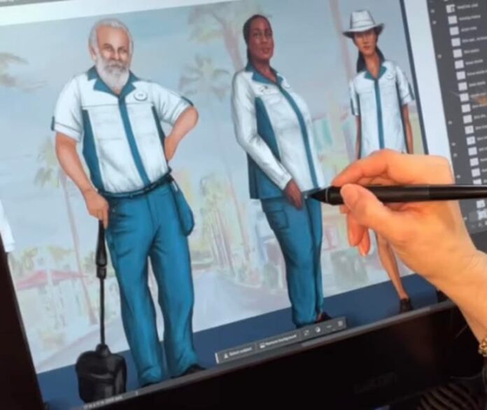 First Look at New Custodial Cast Member Costumes at Disney World | Chip ...