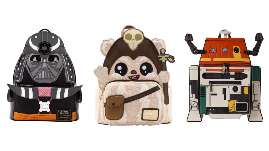 New Star Wars Limited Edition Loungefly Backpacks: A Galactic Style ...