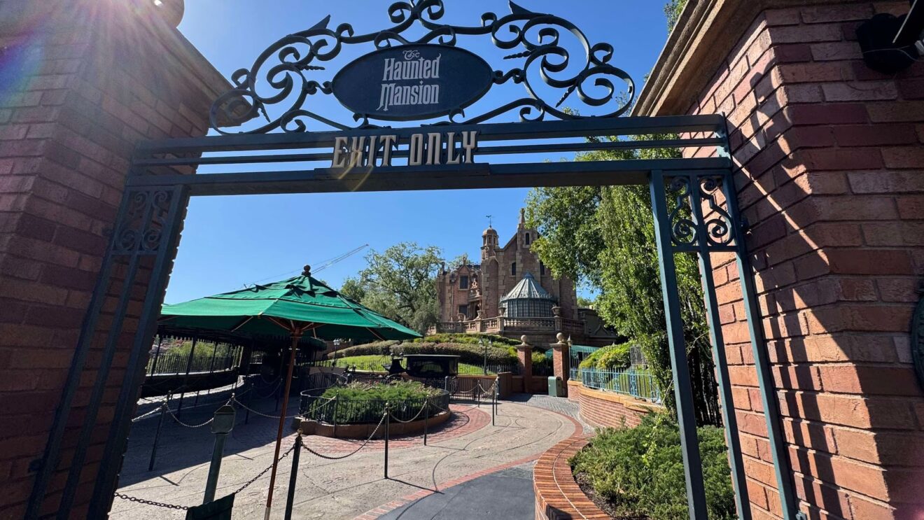 New Construction Walls Added to Queue of Haunted Mansion in Magic ...