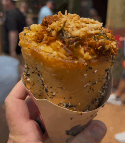 Viral Mac & Cheese Cone in Isle of Berk at Universal Orlando | Chip and ...