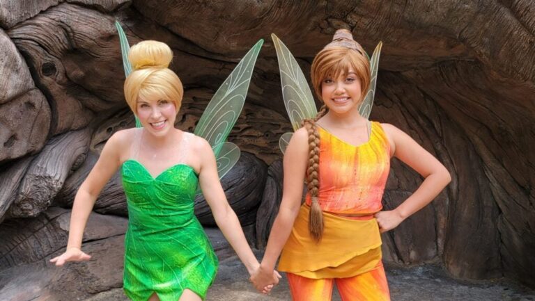 Tinker Bell and Fawn Meeting Guests in Disney’s Animal Kingdom for Earth Day | Chip and Company