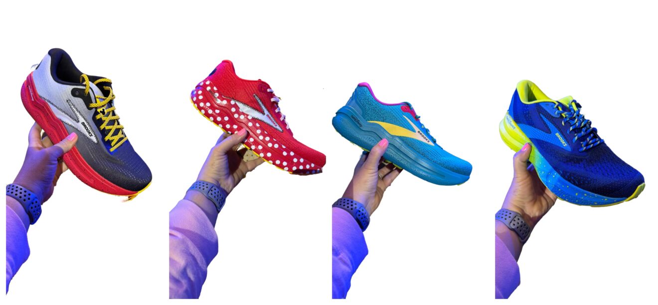 Brooks x runDisney Unveils Magical 2025 Springtime Surprise Shoes ...