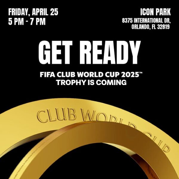 FIFA Club World Cup 2025 trophy to visit Icon Park in Orlando | Chip ...