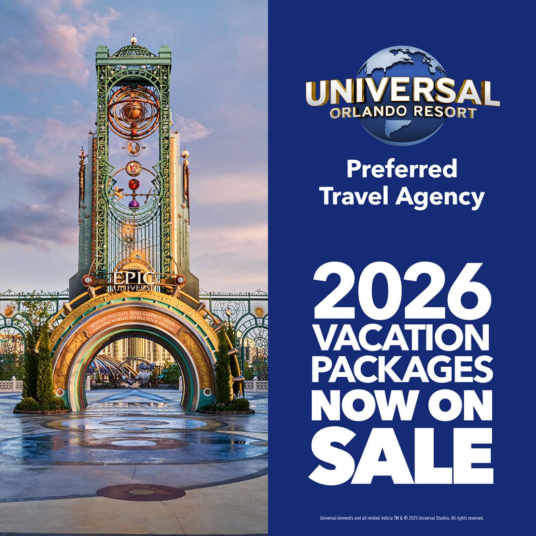 2026 Universal Orlando Resort Vacation Packages On Sale NOW | Chip and ...