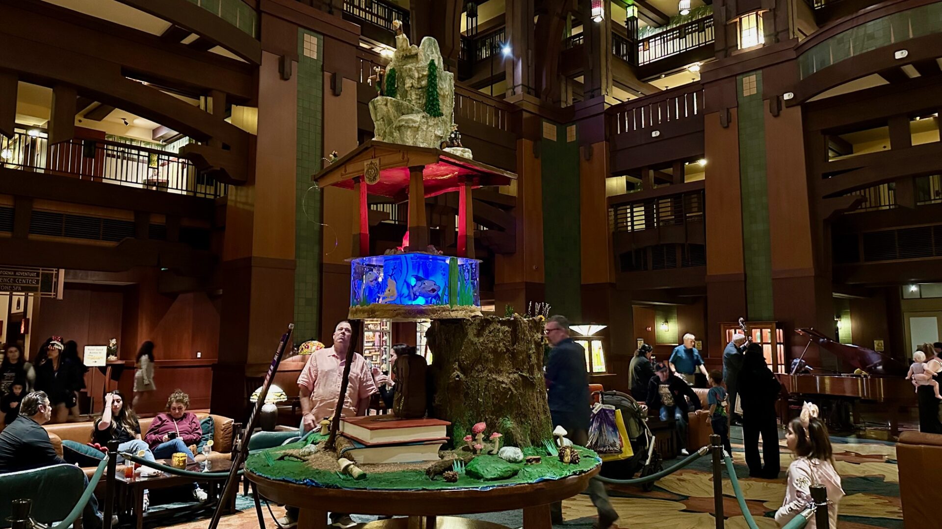 Donald's Tales of Adventure Candy Display at Disney's Grand Californian ...