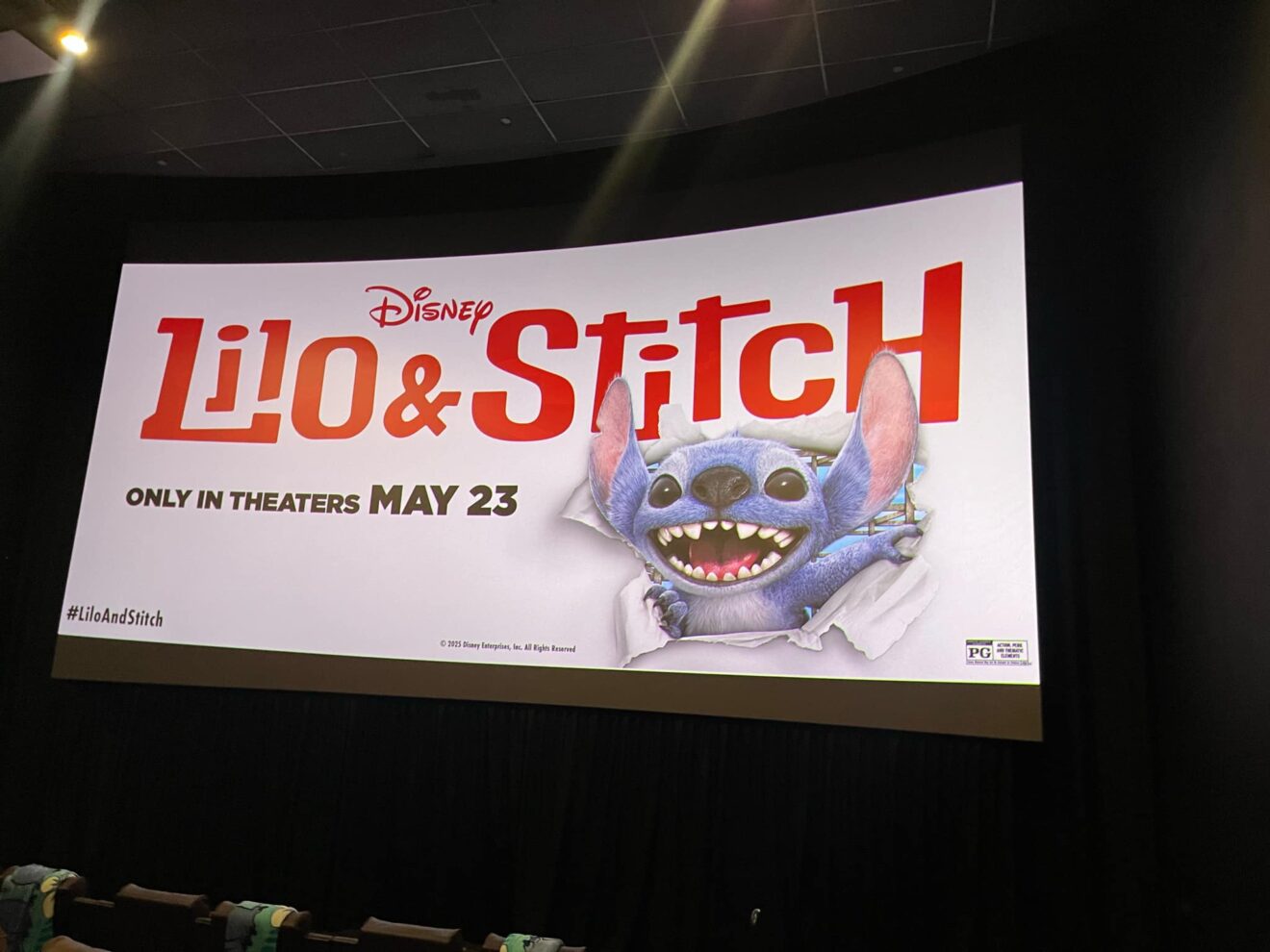 AMC Theater in Disney Springs Decorarated for Lilo & Stitch! | Chip and ...