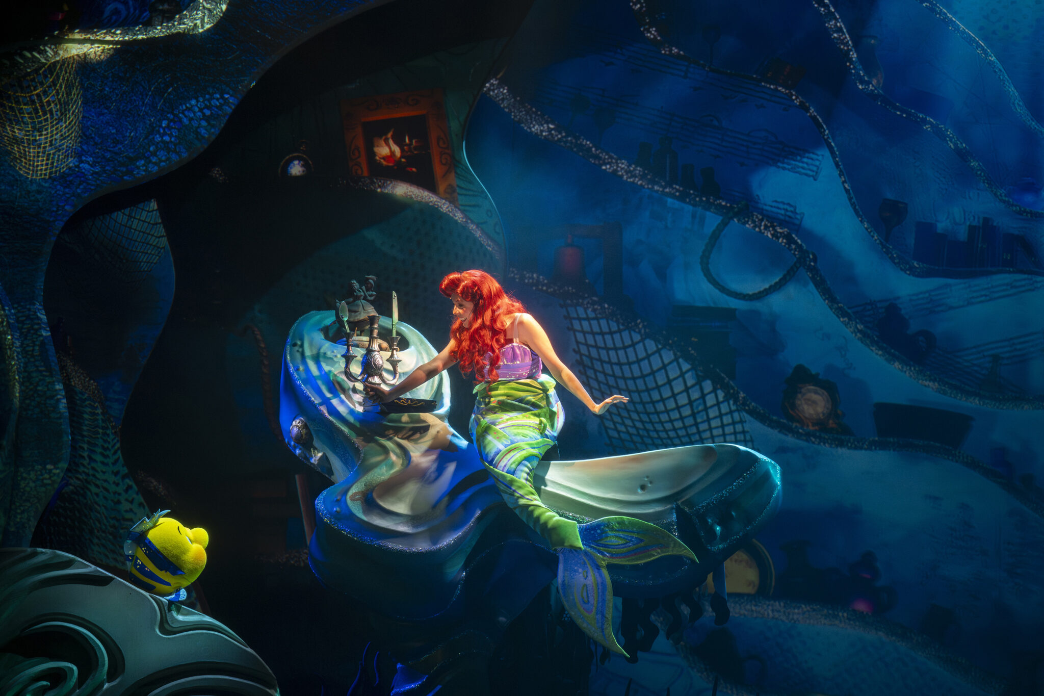 Photos & Video: New ‘The Little Mermaid – A Musical Adventure’ Stage ...