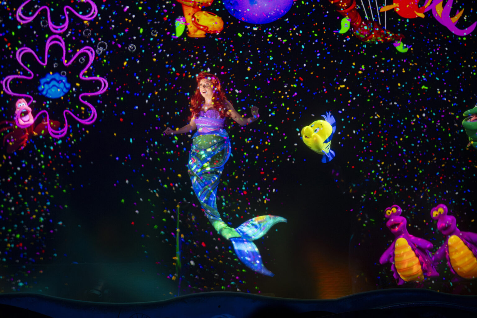 Photos & Video: New ‘The Little Mermaid – A Musical Adventure’ Stage ...