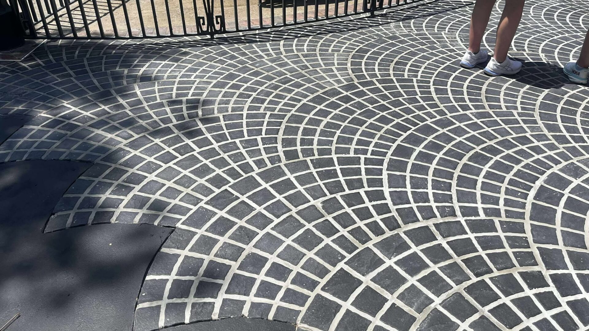 New Cobblestones Installed at Haunted Mansion Exit in the Magic Kingdom ...