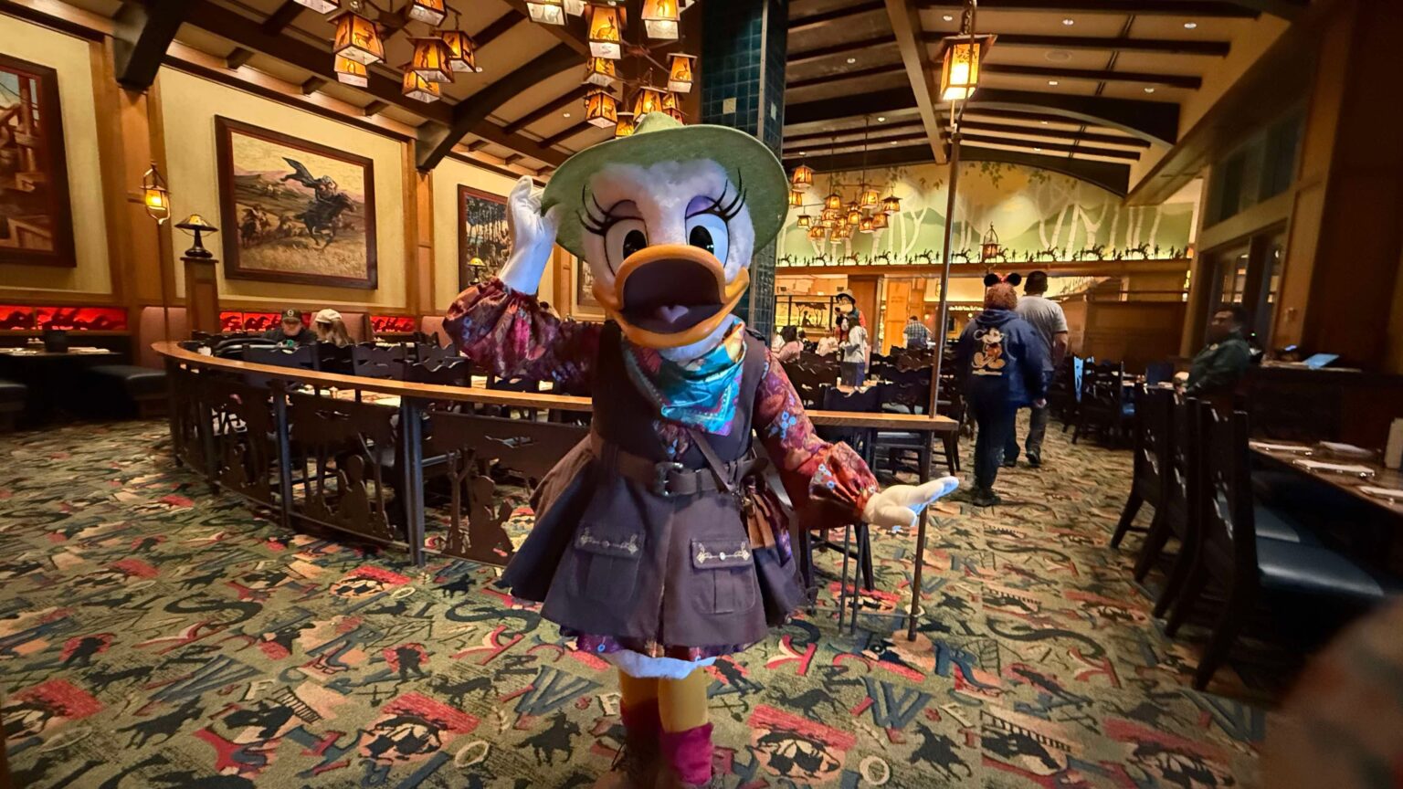 All New Donald Duck's BBQ Buffet at Storytellers Cafe | Chip and Company