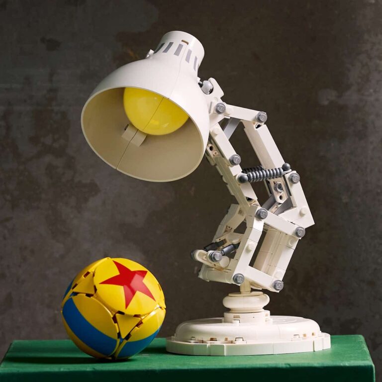 Announcing the LEGO Pixar Lamp Luxo Jr. Set | Chip and Company