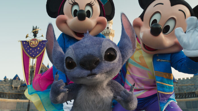 Stitch Crashes Disneyland for the 70th Anniversary Celebration | Chip ...