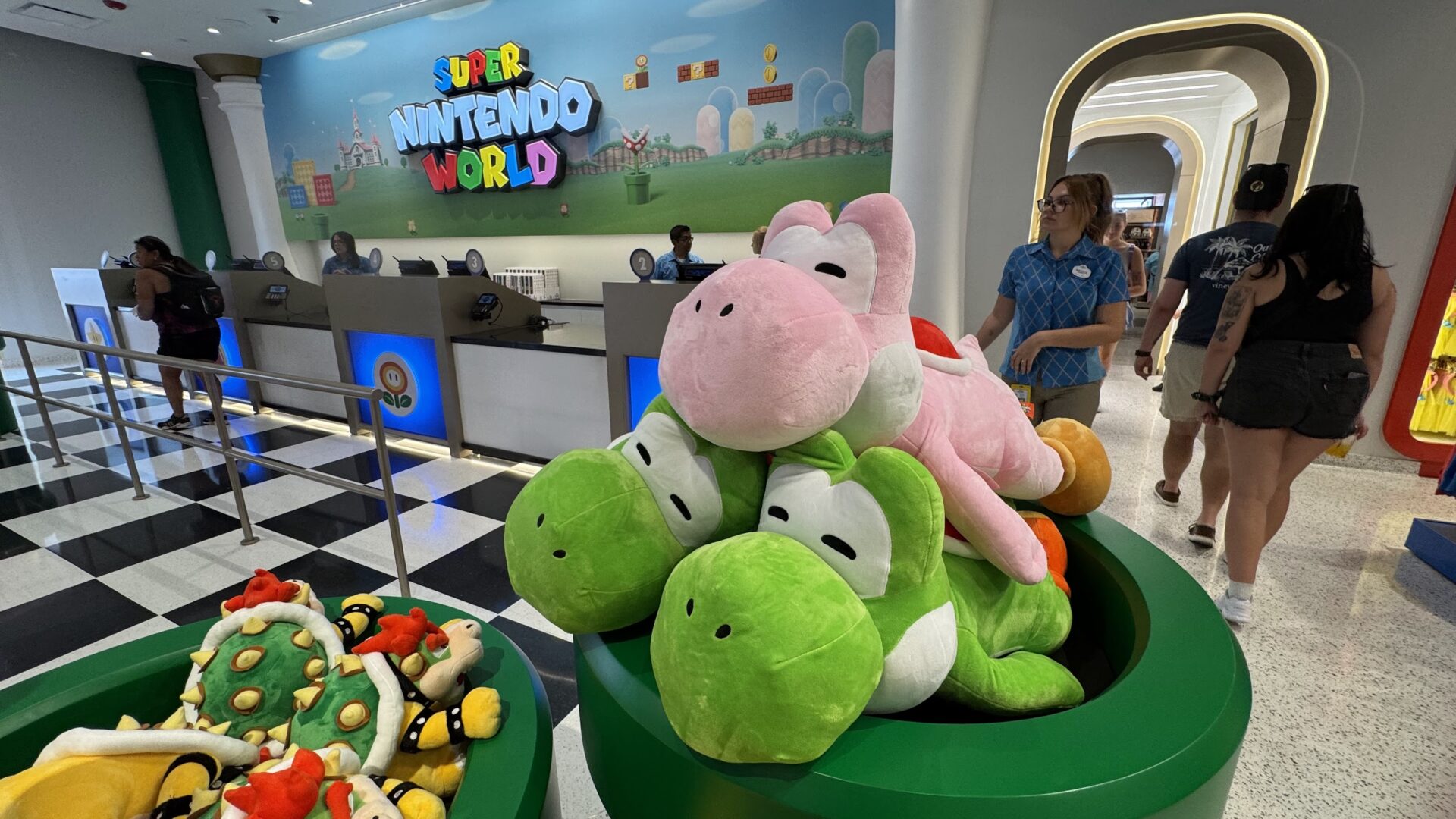 Adorable New Yoshi Sleeping Plush at Universal Orlando | Chip and Company