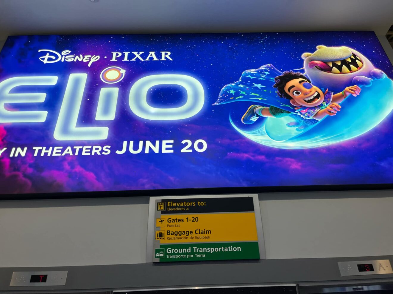 JFK Airport in New York Decorated for Disney's Elio | Chip and Company