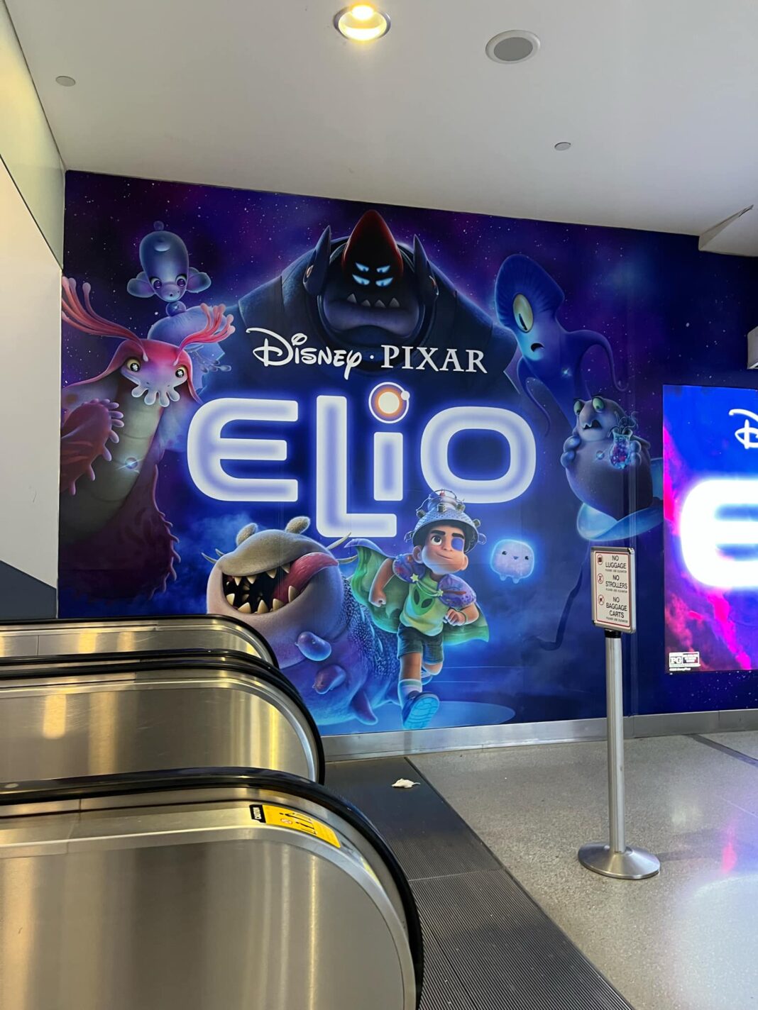 JFK Airport in New York Decorated for Disney's Elio | Chip and Company