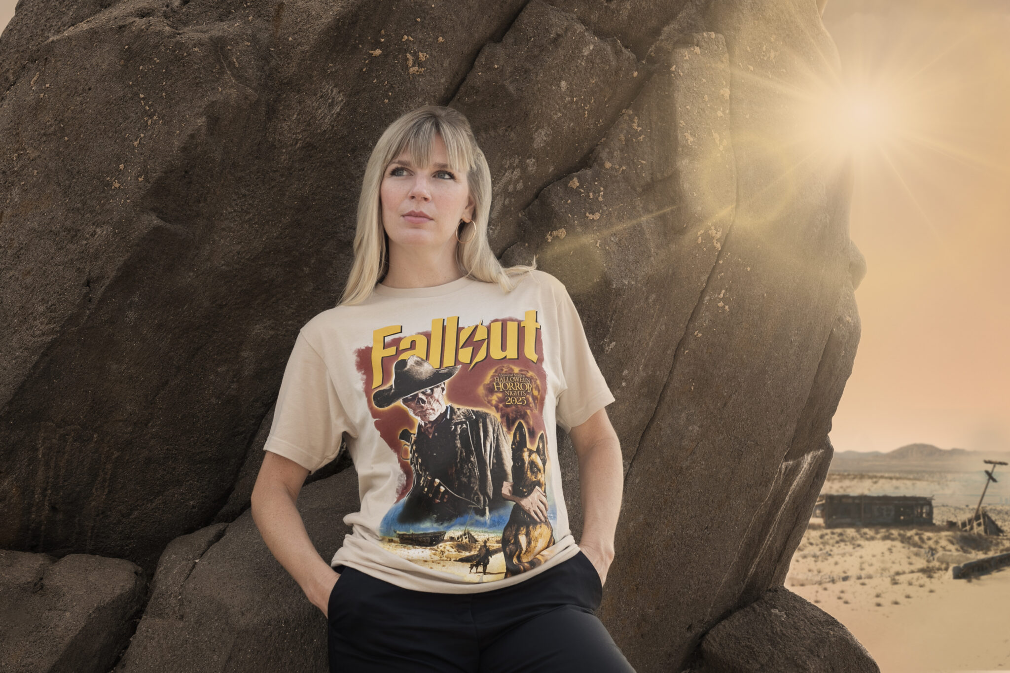 All New "Fallout" Merch Unveiled for Halloween Horror Nights | Chip and ...