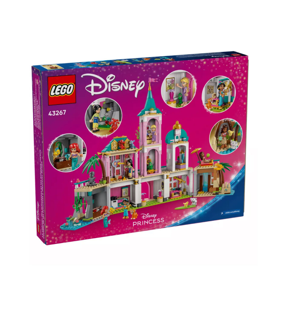 Build Your Own Fairytale: The Princess Castle and Royal Pets LEGO Set ...