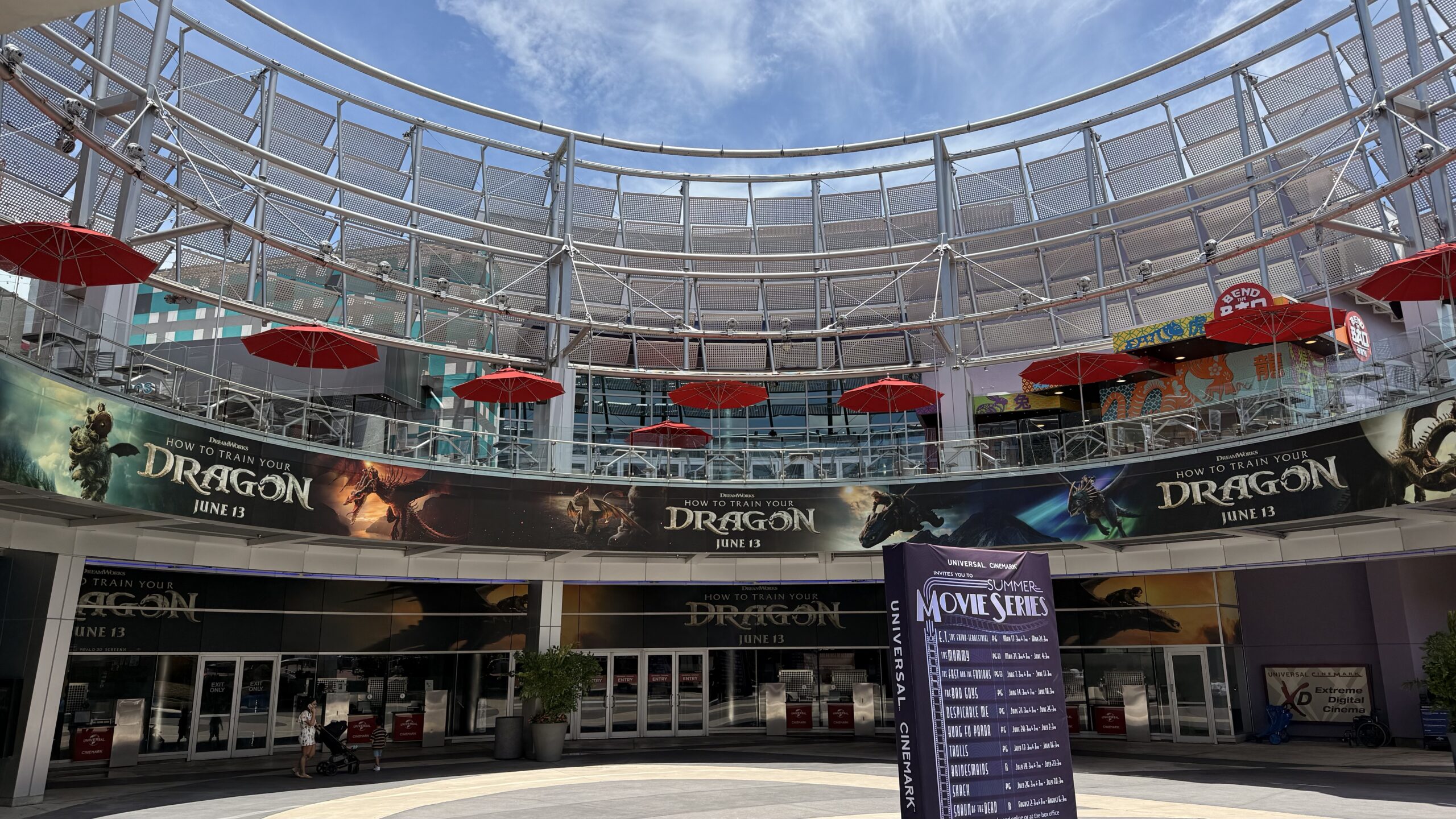 Universal Cinemark Theater in CityWalk Decorated for Live Action How to ...