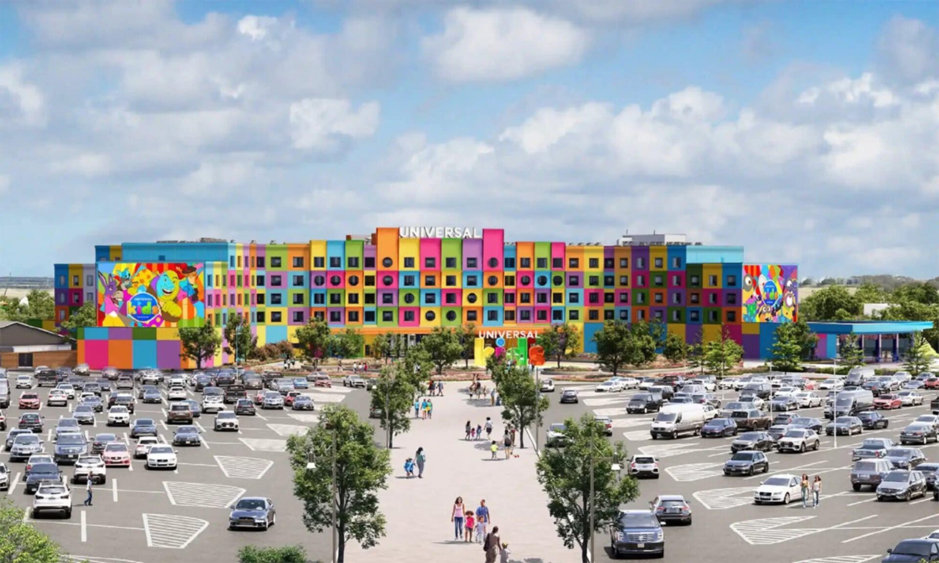 Sneak Peek at Universal Kids Resort: New Murals and Art Unveiled for ...