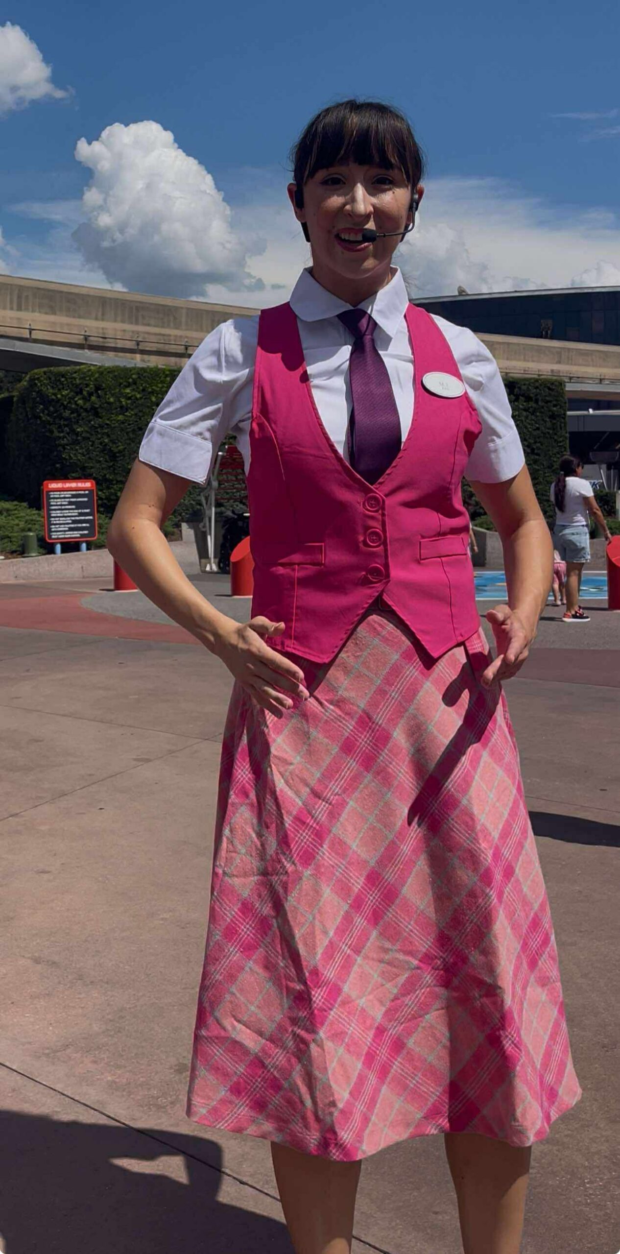 New Roaming Entertainers "Al & Miss Information" in Epcot | Chip and ...