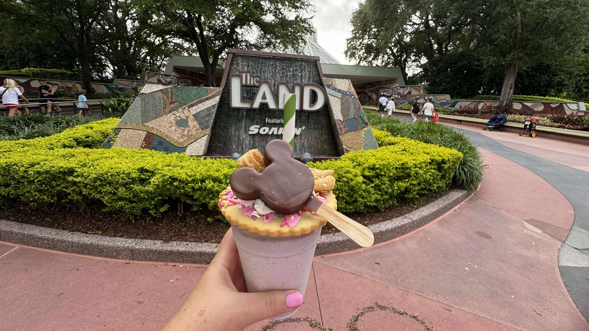 Satisfy Your Sweet Tooth with EPCOT's New Churro Milkshake | Chip and ...