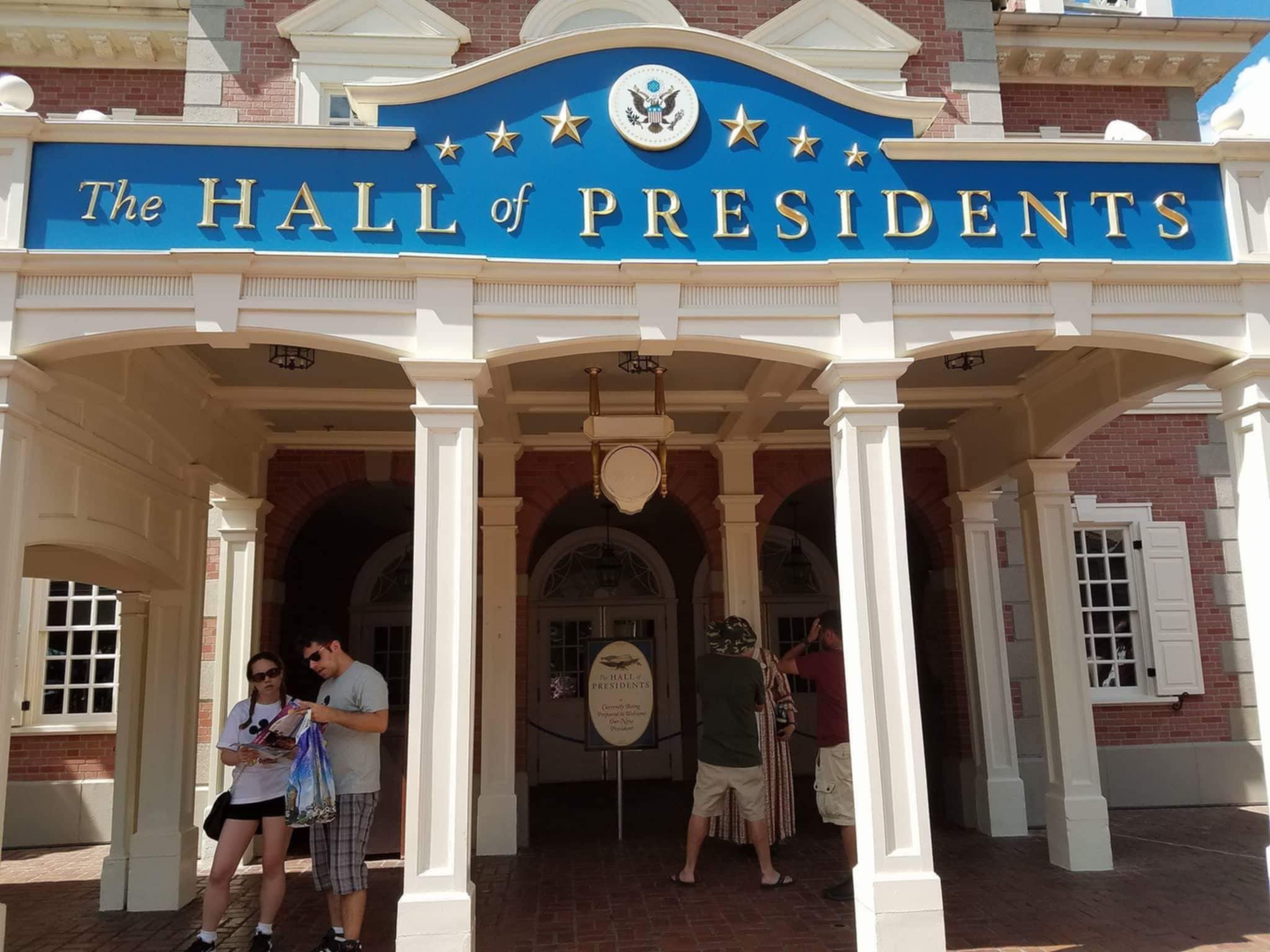 Hall of Presidents Lobby Reopens but Trump Update Still Unavailable ...