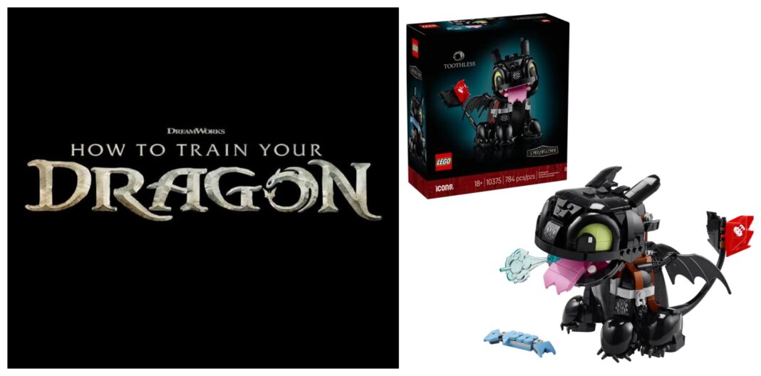 LEGO How to Train Your Dragon Toothless Announced! | Chip and Company
