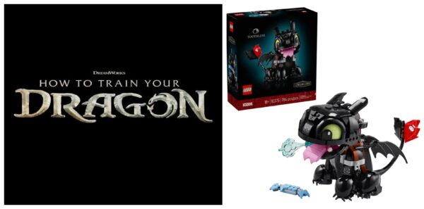LEGO How to Train Your Dragon Toothless Announced! | Chip and Company