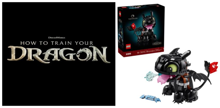 LEGO How to Train Your Dragon Toothless Announced! | Chip and Company