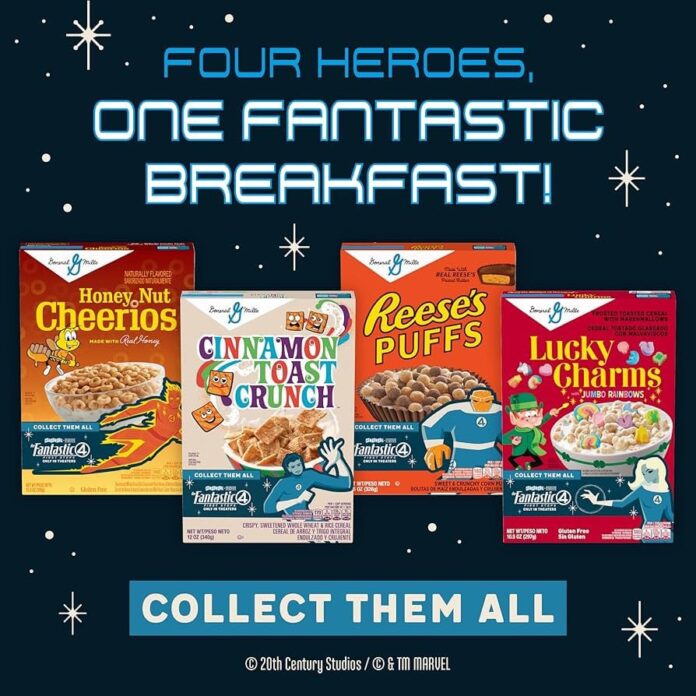 General Mills Releases Limited-Edition Fantastic Four: First Steps ...