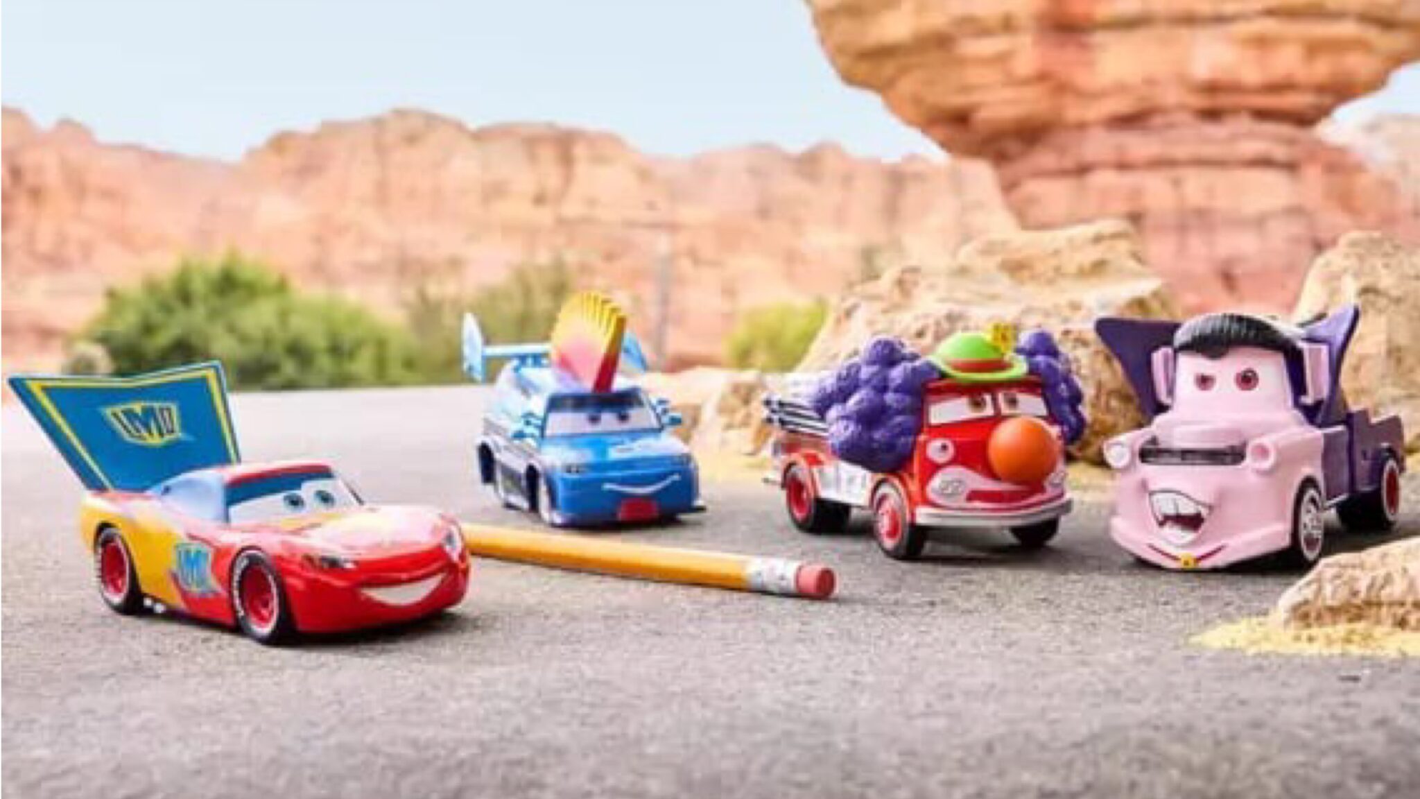 Get Ready to Roll! Cars Halloween Die Cast Pack Speeds to Disney Store ...