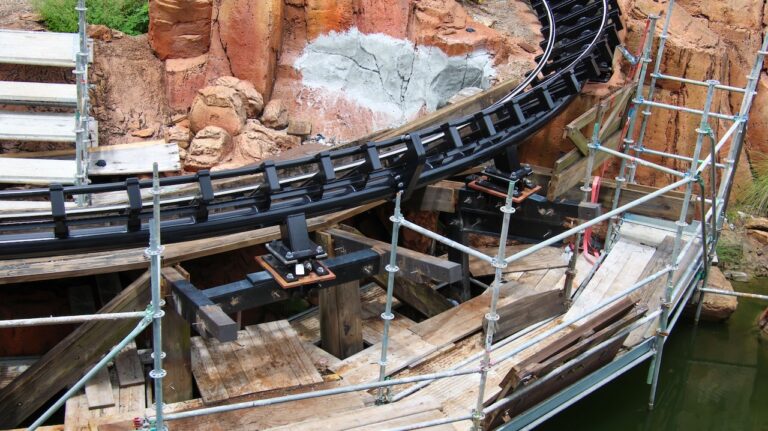 New Tracks Installed at Big Thunder Mountain Railroad | Chip and Company