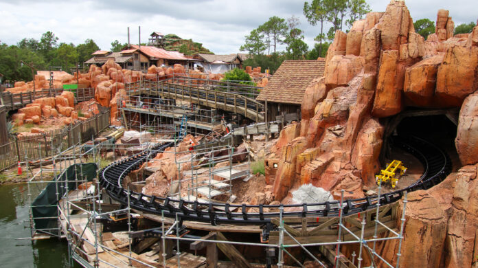 New Tracks Installed at Big Thunder Mountain Railroad | Chip and Company